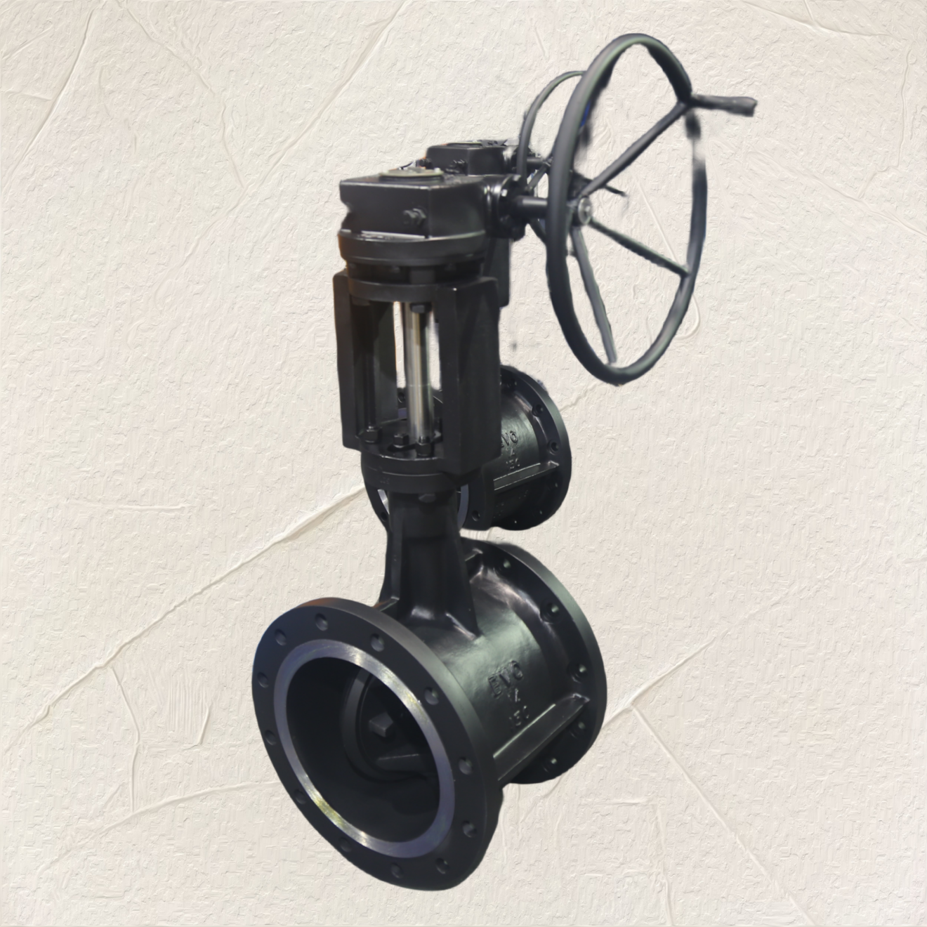 Triple offset replaceable metal seated butterfly valve for thermal duty ...
