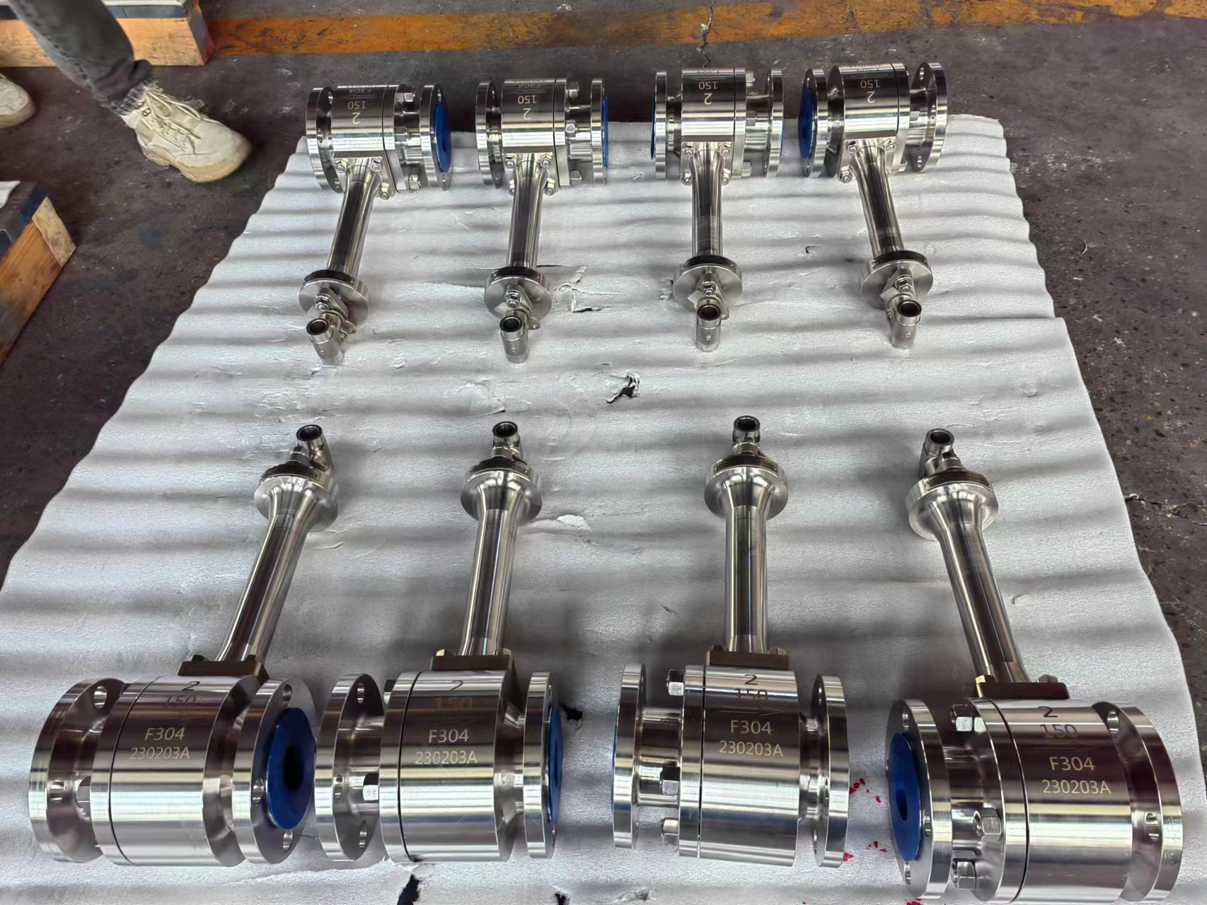CNG LNG LPG 3-piece cryogenic floating ball valve - SAVVY VALVES CO ...